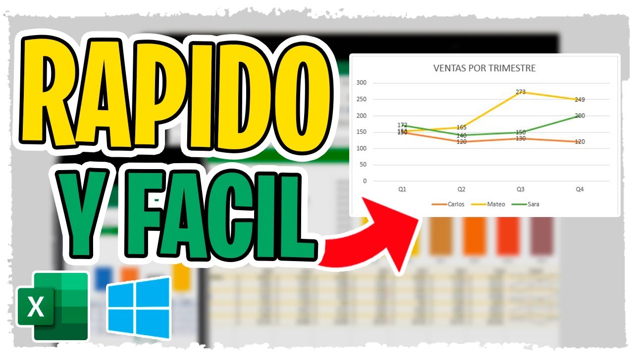 Como Hacer Graficas en Excel - YouTube