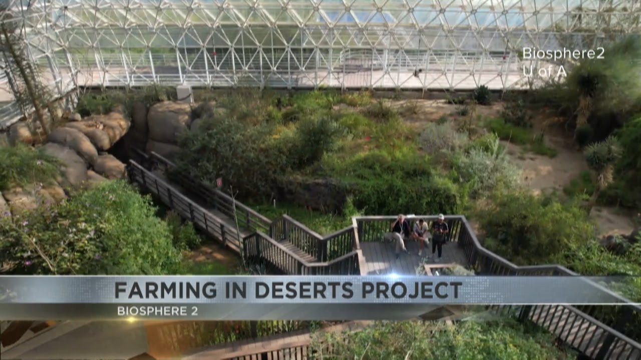 Researchers back at work at Biosphere 2 in Oracle - YouTube