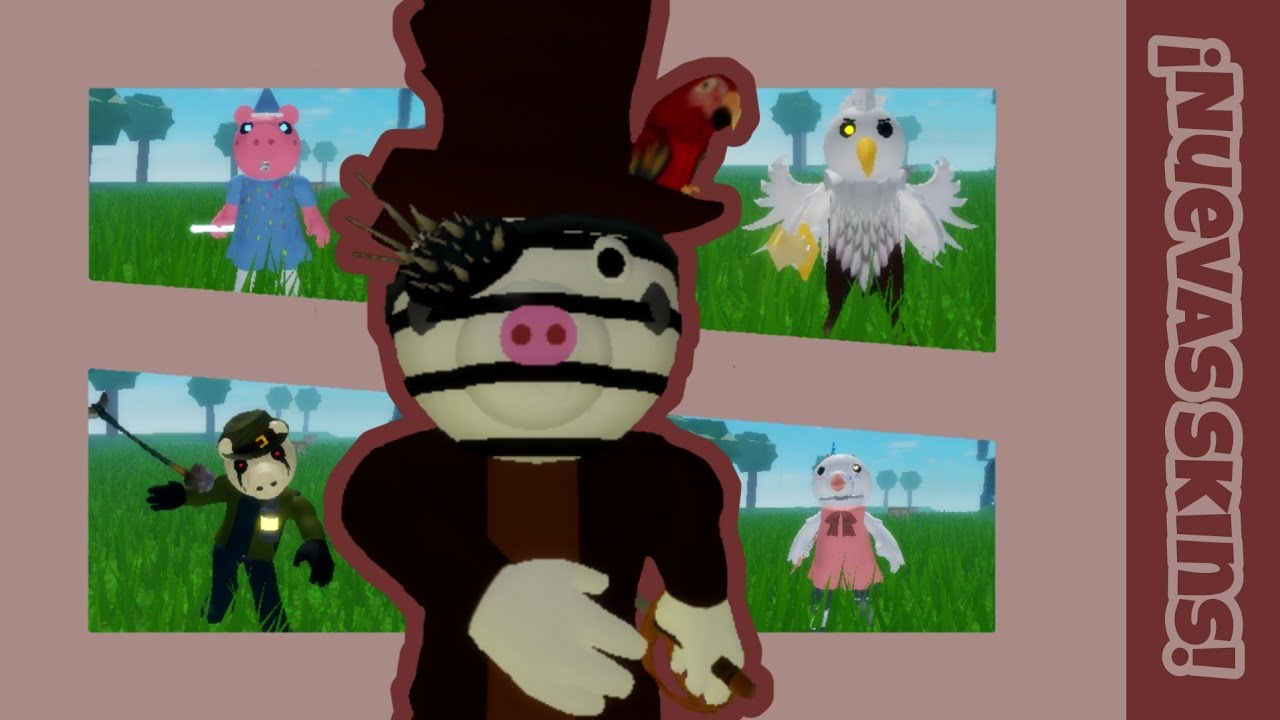 CÓMO CONSEGUIR LAS NUEVAS SKINS DE THE PIGGY BATTLES 😗 (Zack, Party ...
