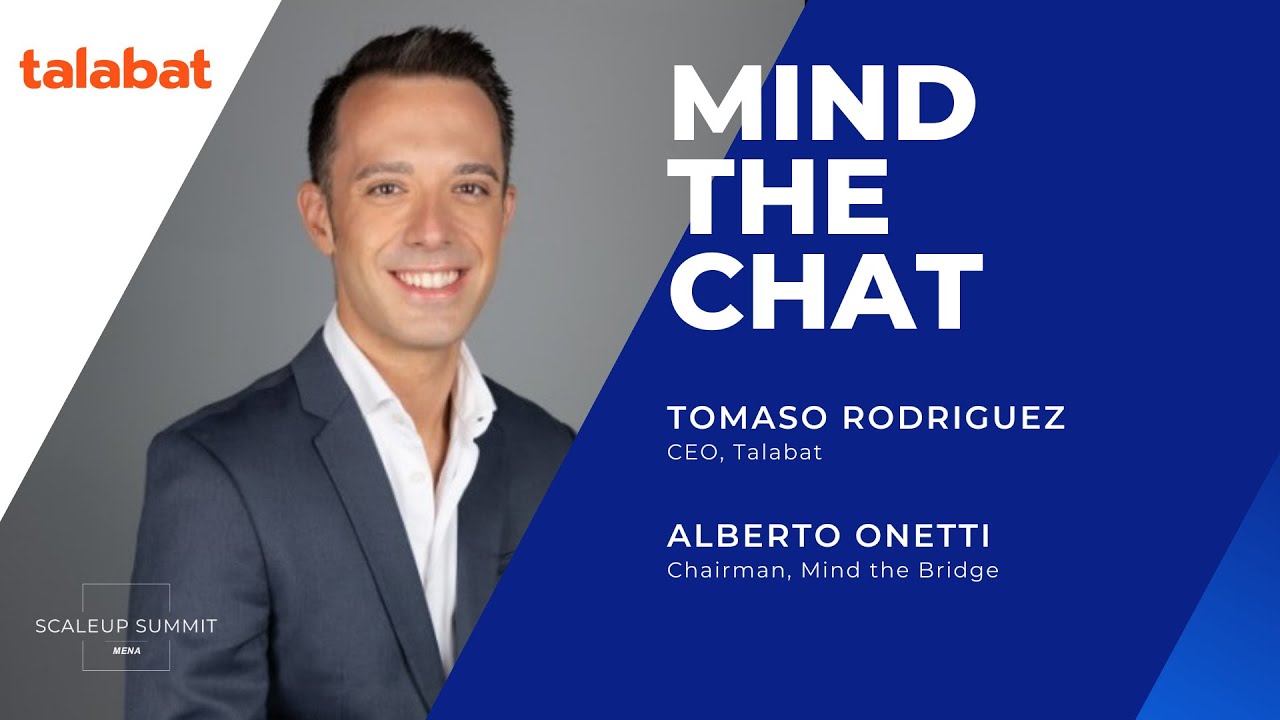 Mind the Chat with Tomaso Rodriguez (Talabat) - YouTube