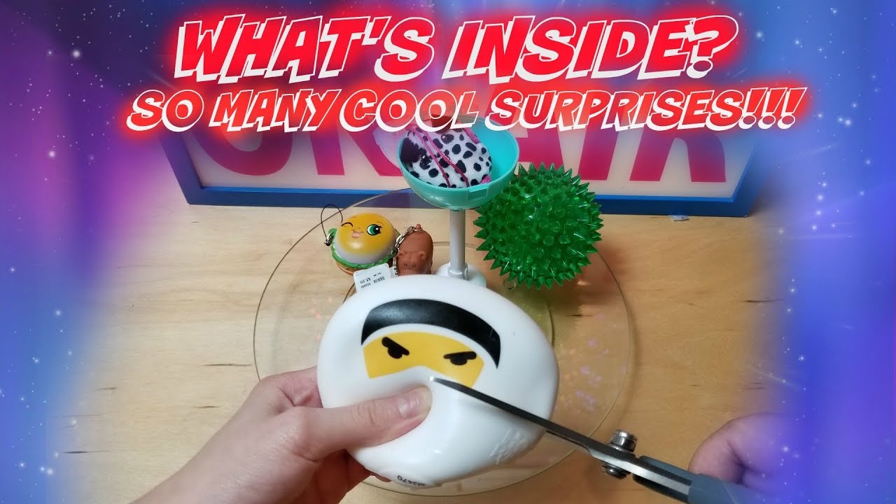 WHAT'S INSIDE MY SQUISHY SQUEEZE TOYS #7? SO MANY COOL SURPRISES & WE ...