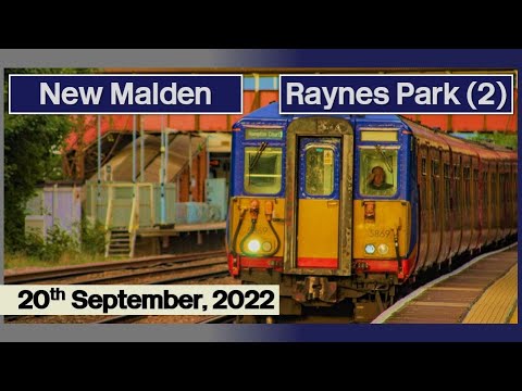 Trains at New Malden & Raynes Park (2) - YouTube