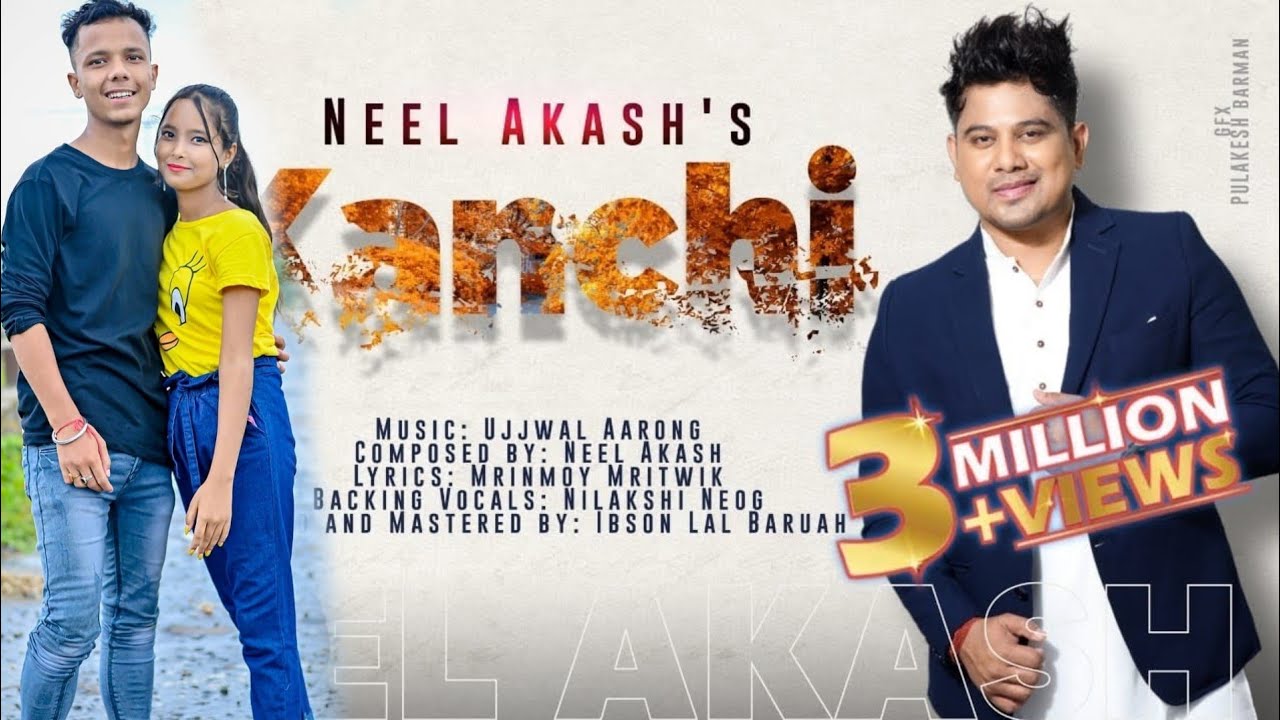 kanchi by neel akash //assamese song // cute Love story - YouTube