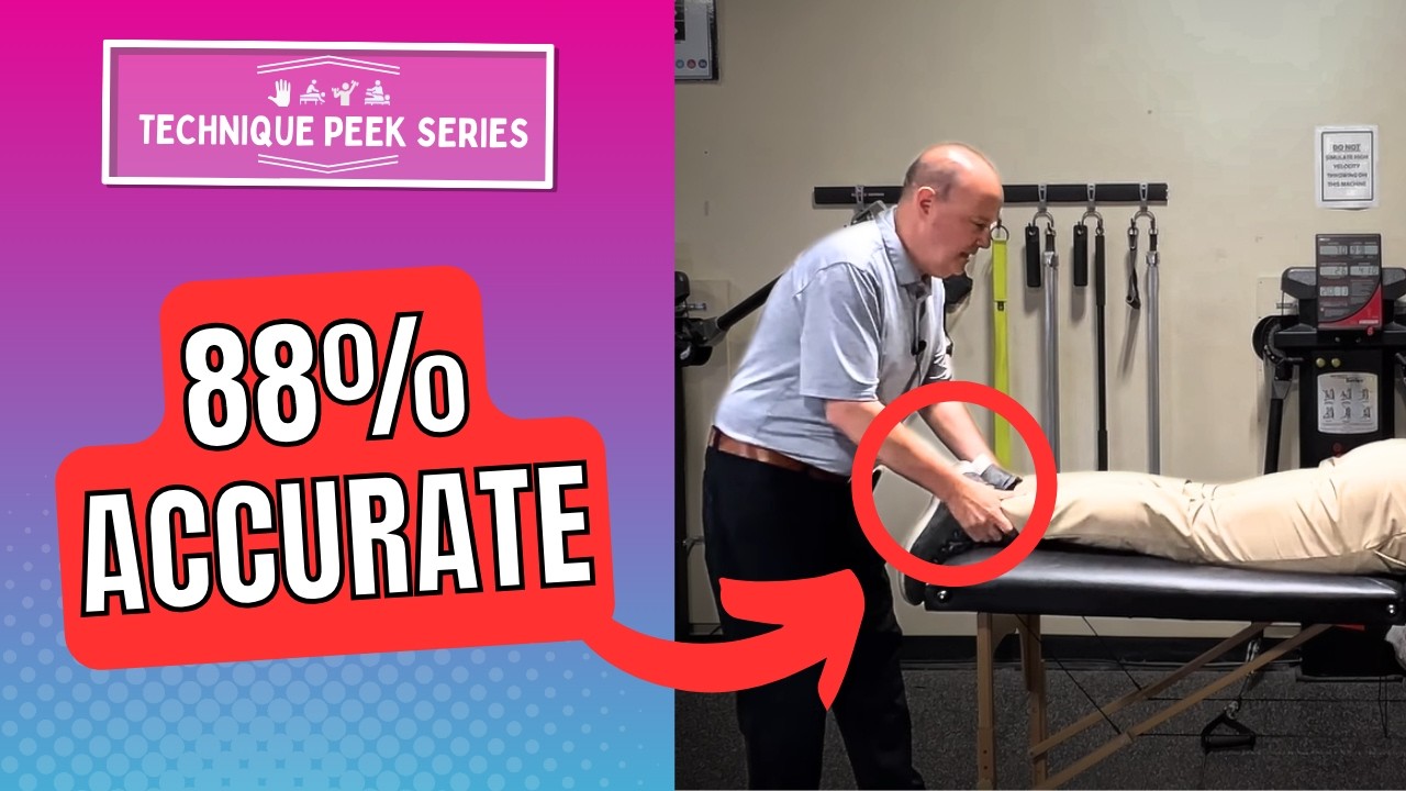 How to Identify Lumbar Instability: Prone Extension Test | Technique ...