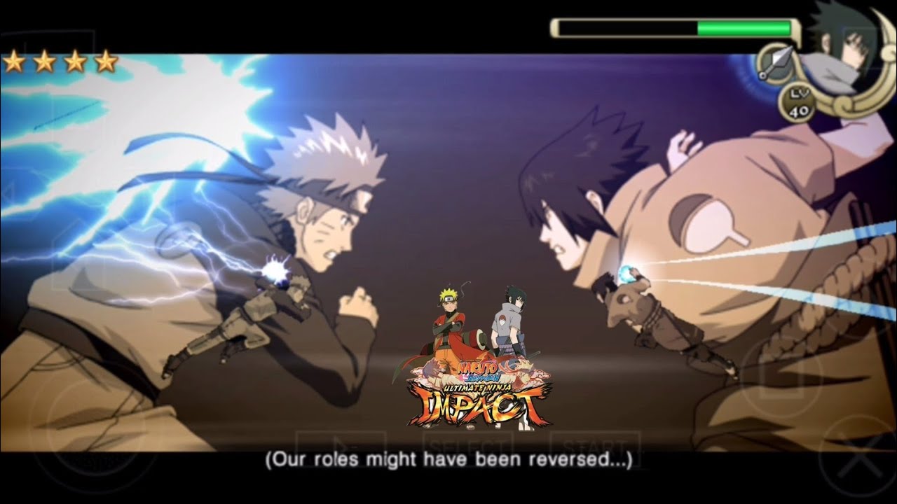 momen epic Naruto vs Sasuke /game Naruto ultimate ninja impact - YouTube