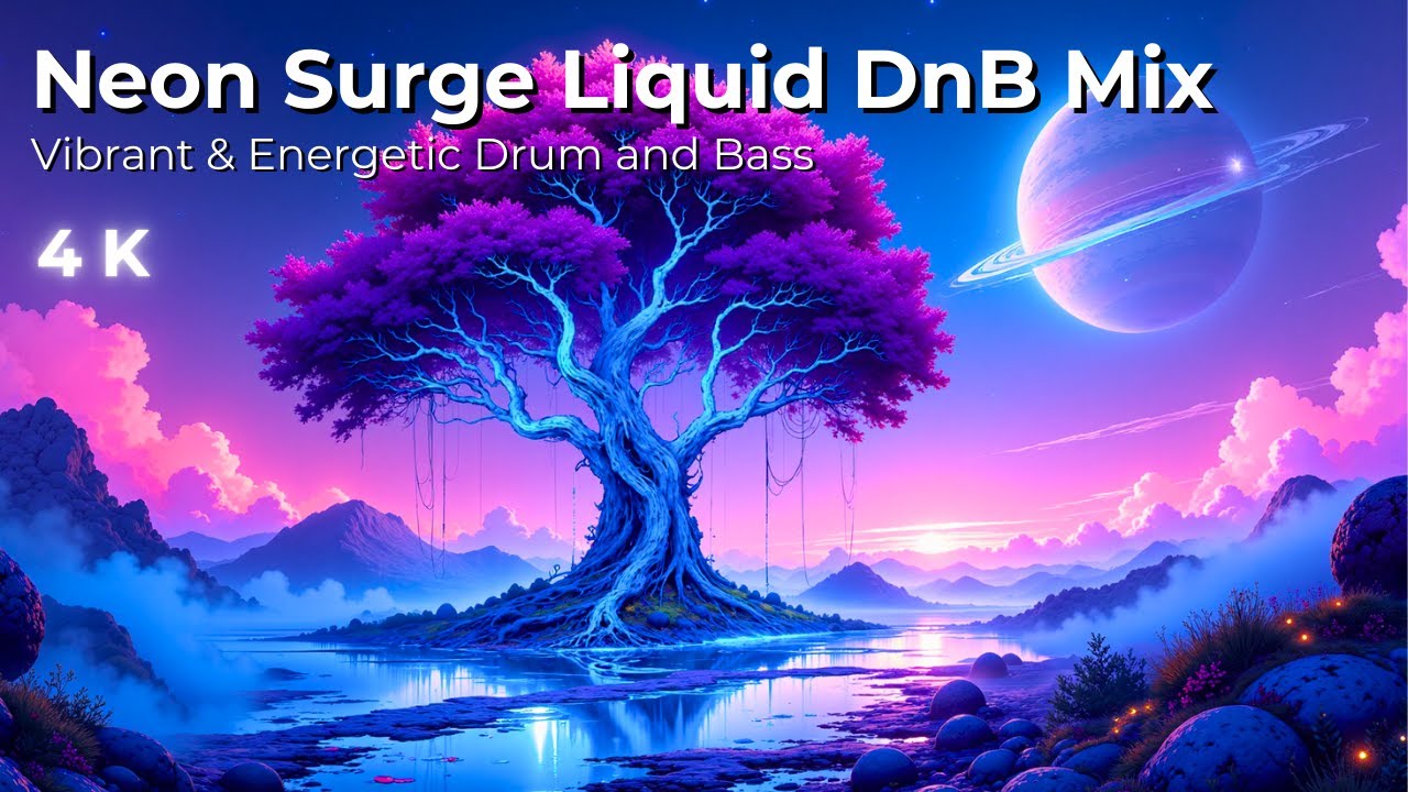 Neon Surge 🚀 Liquid DnB Mix | Deep, Smooth & Uplifting Vibes for Focus ...