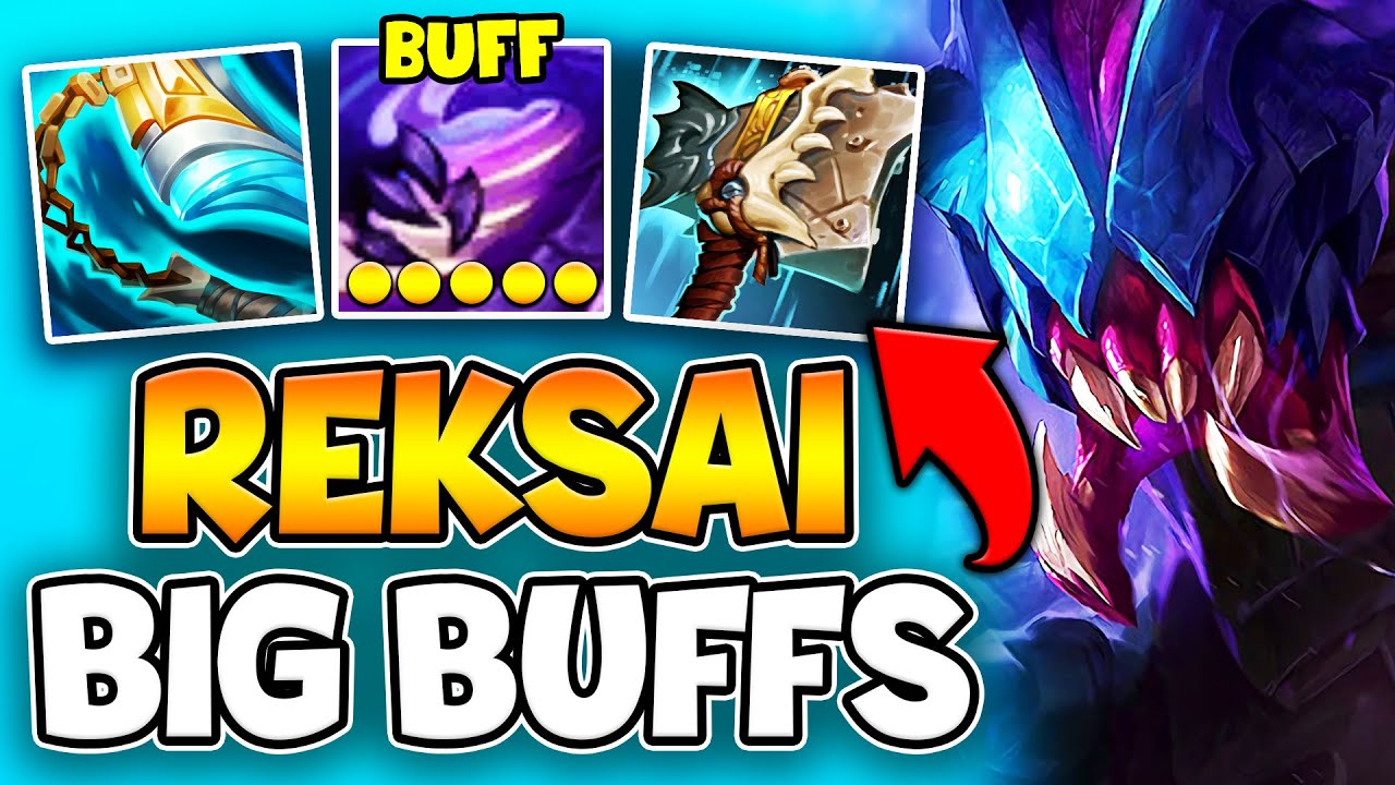 REK'SAI IS A TOP LANE BULLY WITH THESE BUFFS! (NEVER LOSE A TRADE ...