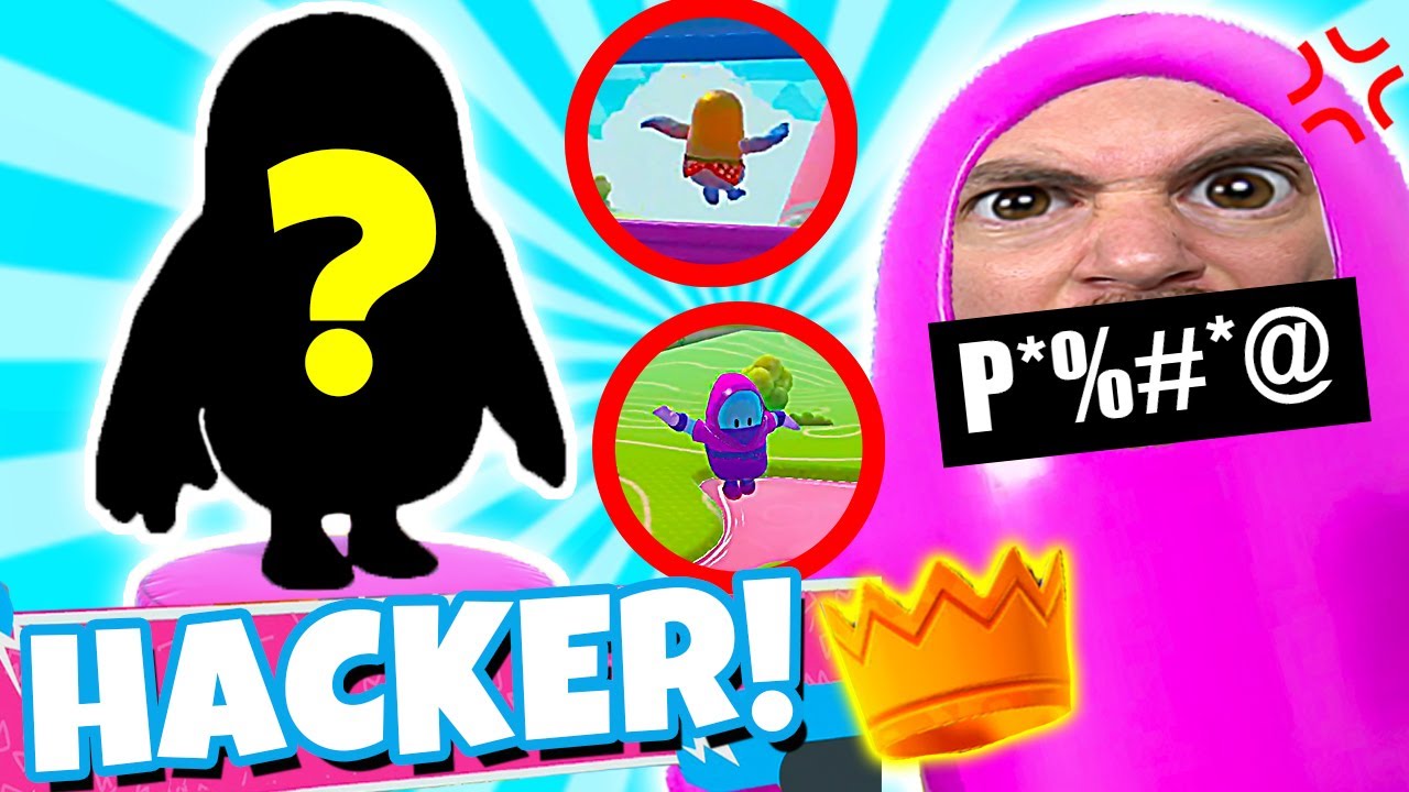 HO INCONTRATO 2 HACKER su FALL GUYS!! (guardate che succede...) - YouTube
