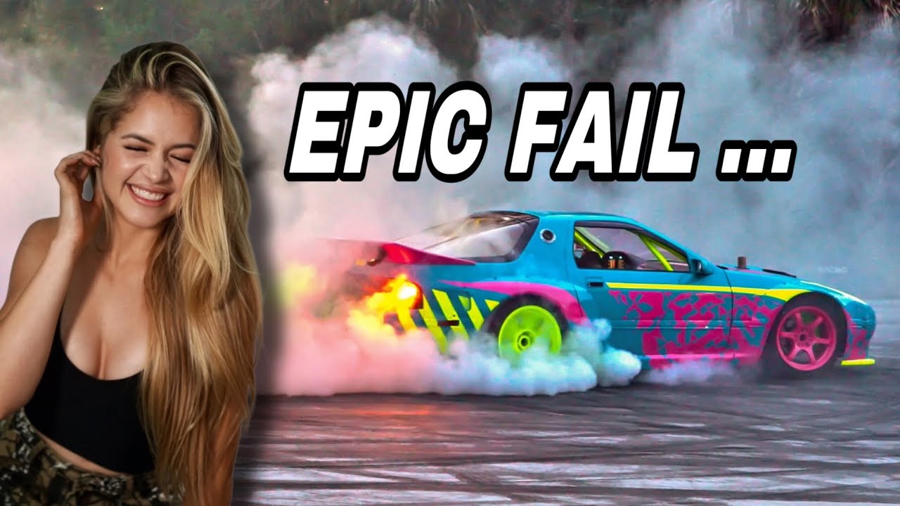 First Drift in 800HP 3 Rotor RX-7 Gone Wrong! - YouTube