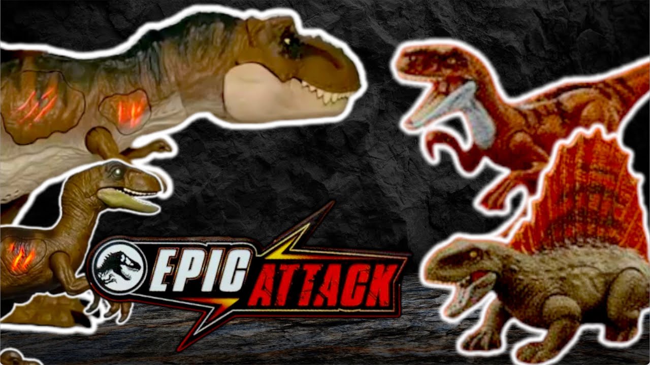 Nuevas Figuras Atrociraptor, Dimetrodon, T. Rex y Velociraptor Epic ...