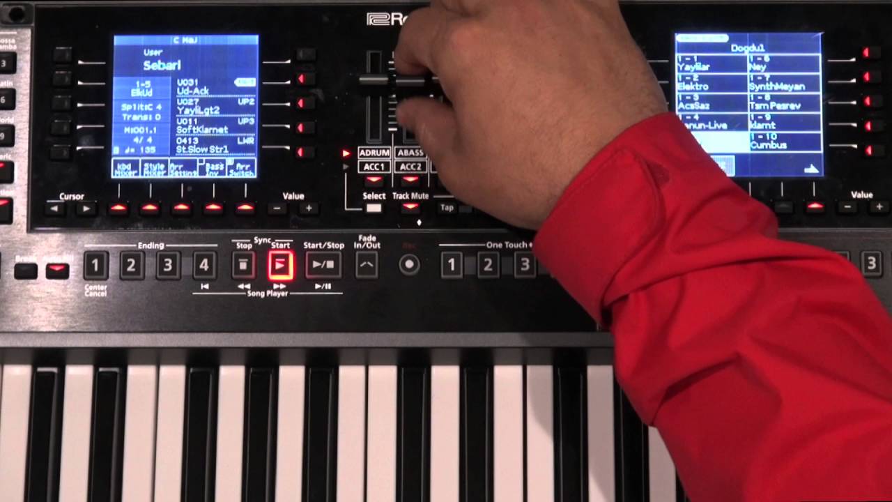 Roland E-A7 / Kullanım Detayları - 2 - YouTube