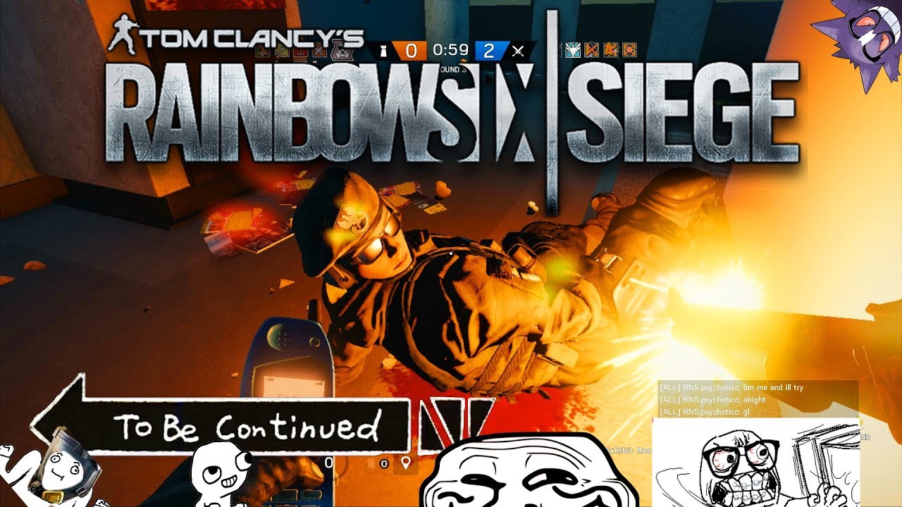 Rainbow Six Siege Moments That Cure Depression - YouTube