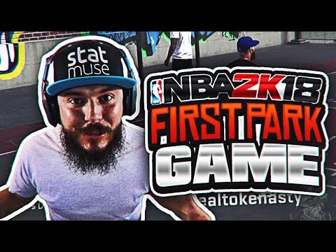 FIRST NBA 2K18 MYPARK GAMEPLAY!! THE BEST PARK PLAYER EVER