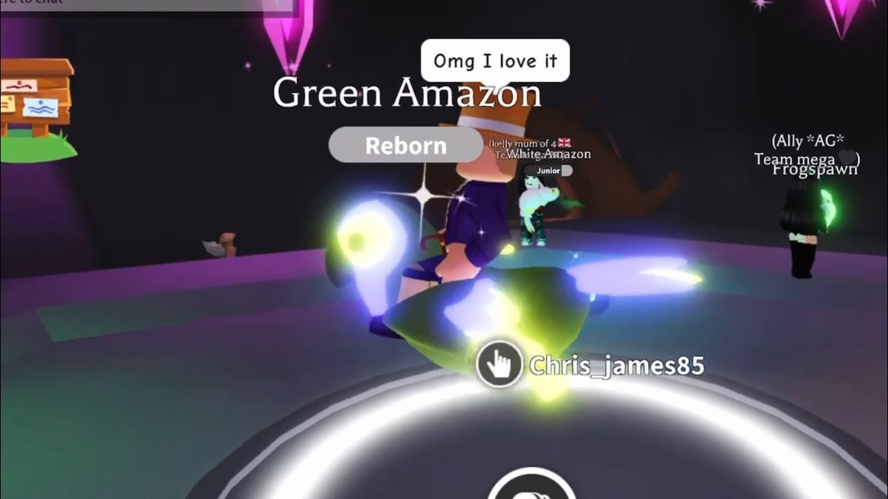 Adopt Me - Making A Neon Green And White Amazon - YouTube
