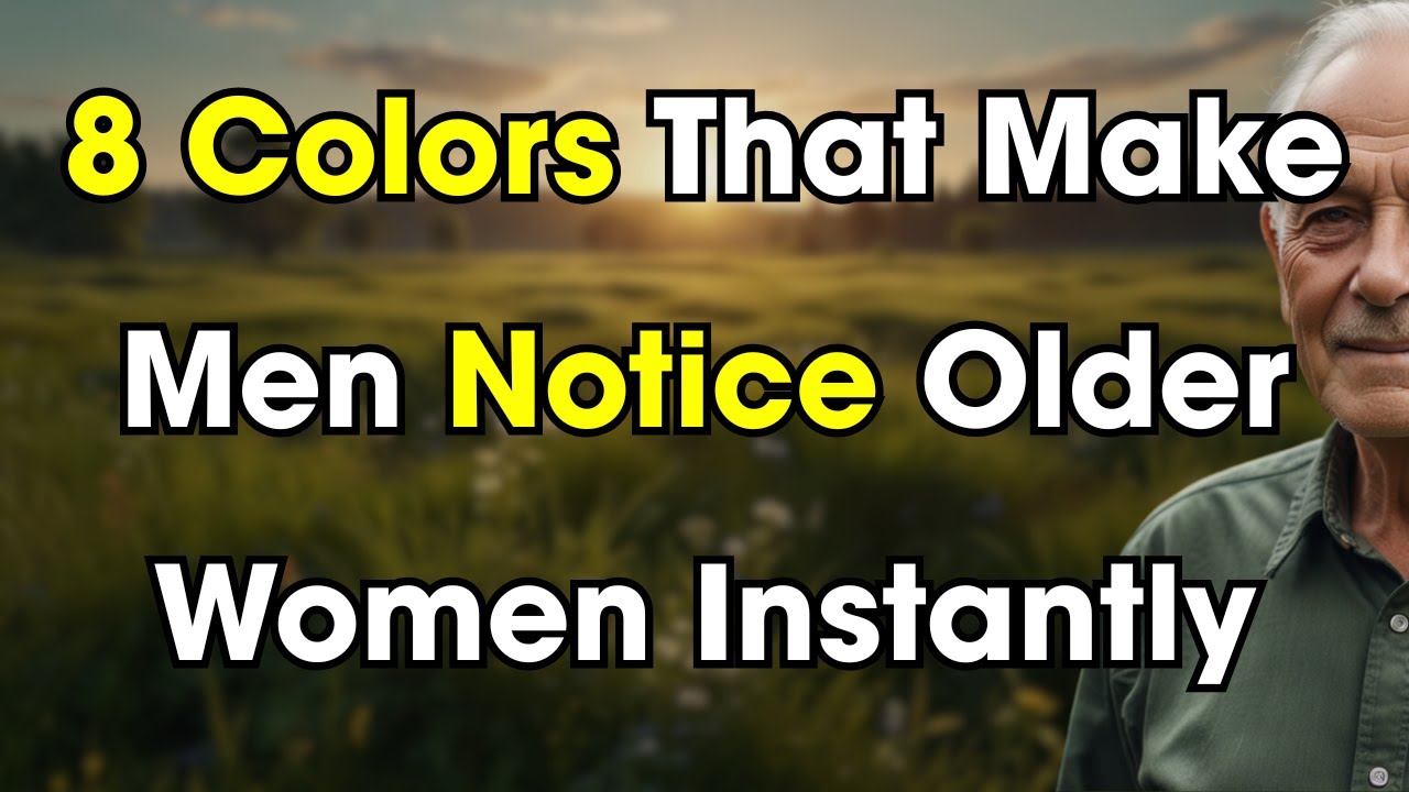 8 Colors That Make Men Notice Older Women Instantly... | Timeless ...