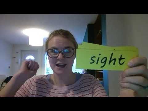 Set 2 speed sound lesson - "igh" - YouTube