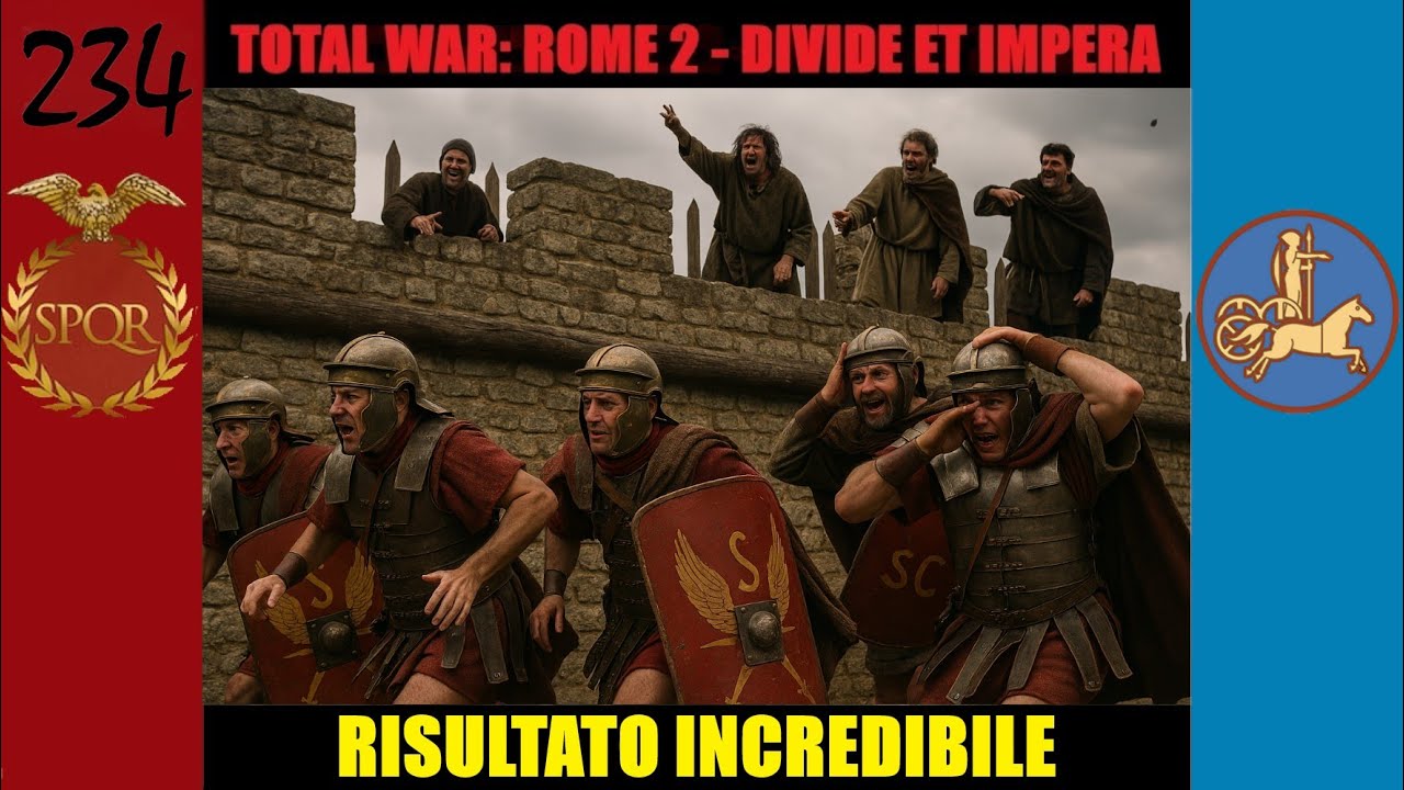 Esito inaspettato | Campagna Britannica - atto IV | Total War Rome2 DEI ...