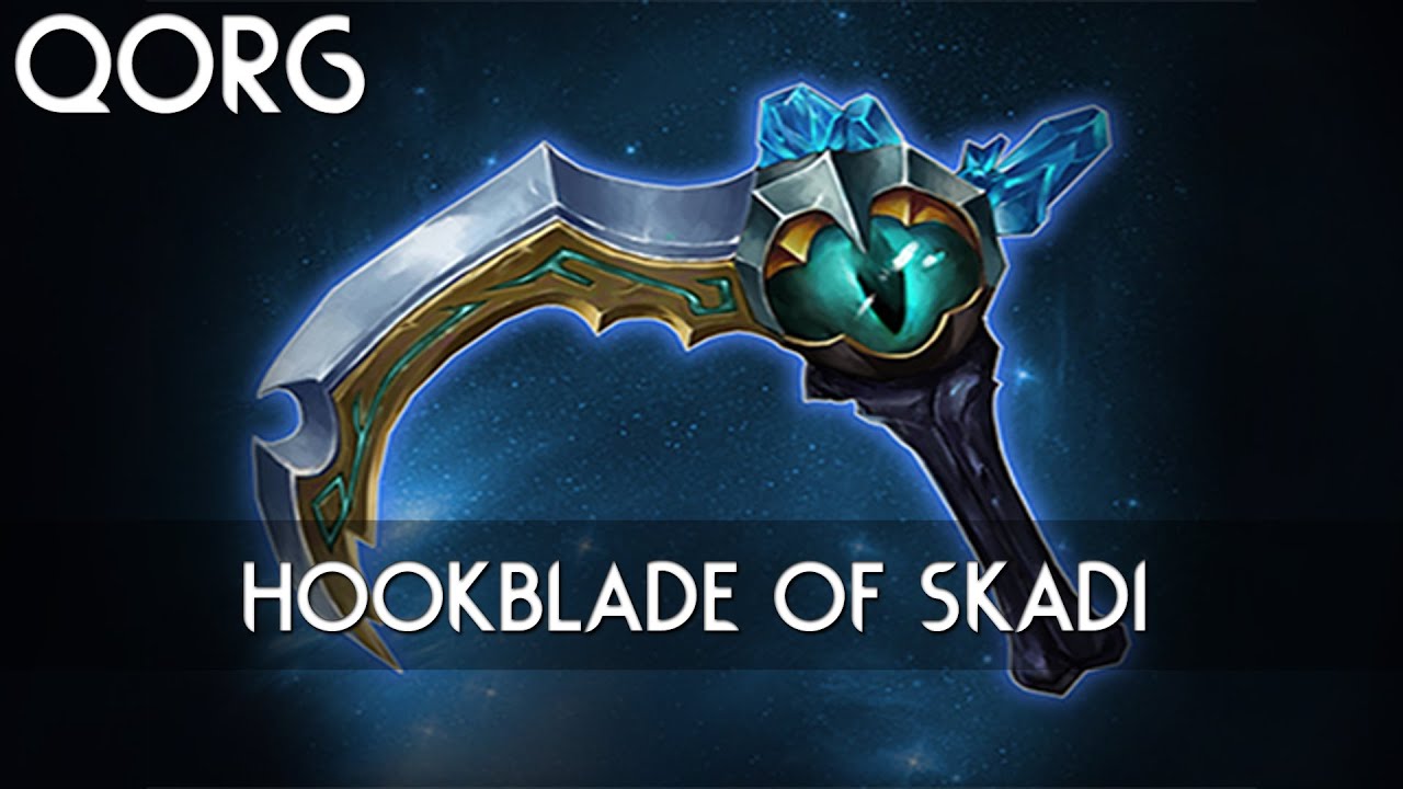 Dota 2 Items : Slark - Hookblade of Skadi - YouTube
