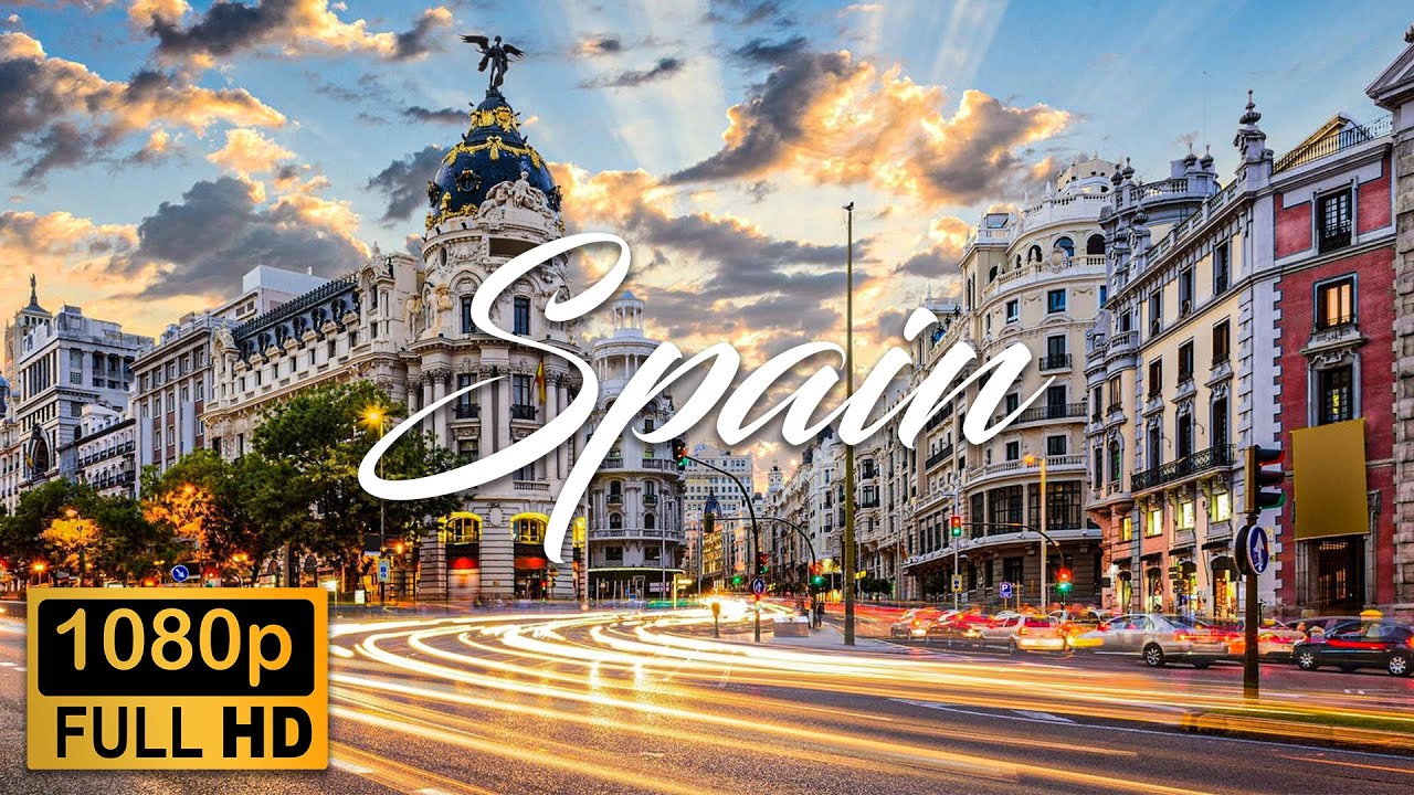 SPAIN 1080P - Peaceful Relaxing Music with Beautiful Nature Scenes HD ...