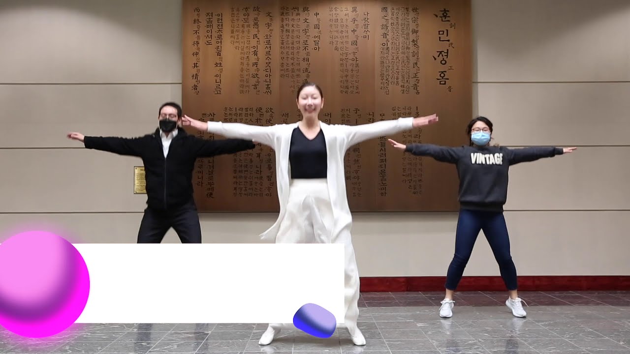 K-Academy: Online Korean Traditional Dance Class #2 – Mask Dance - YouTube