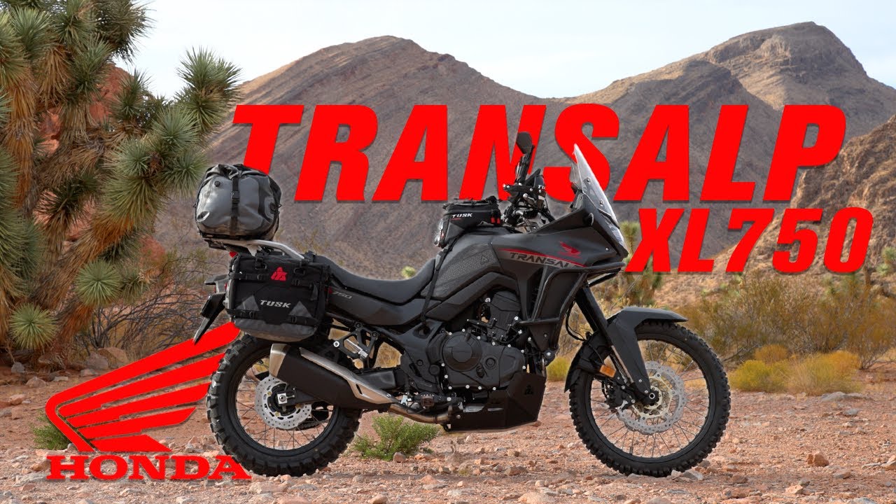 Honda Transalp XL750 Bike Build - YouTube
