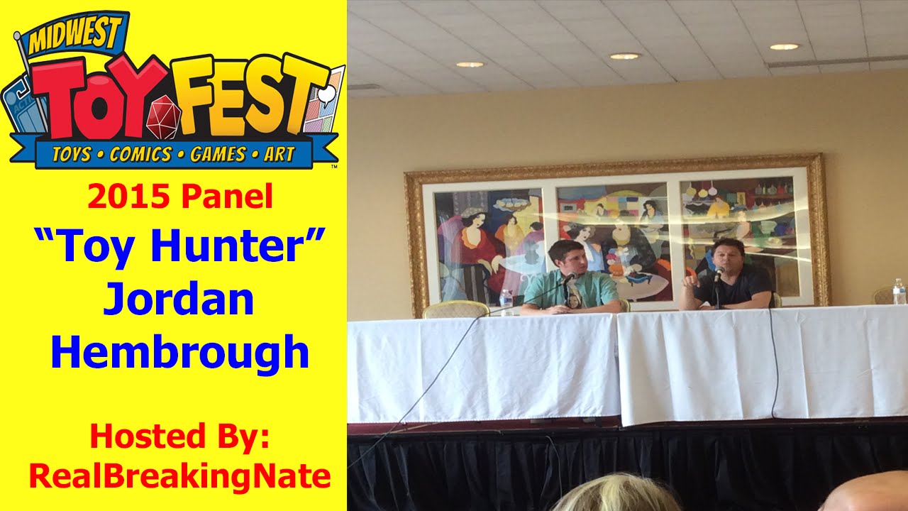Toy Hunter Jordan Hembrough MidWest Toy Fest Panel - YouTube