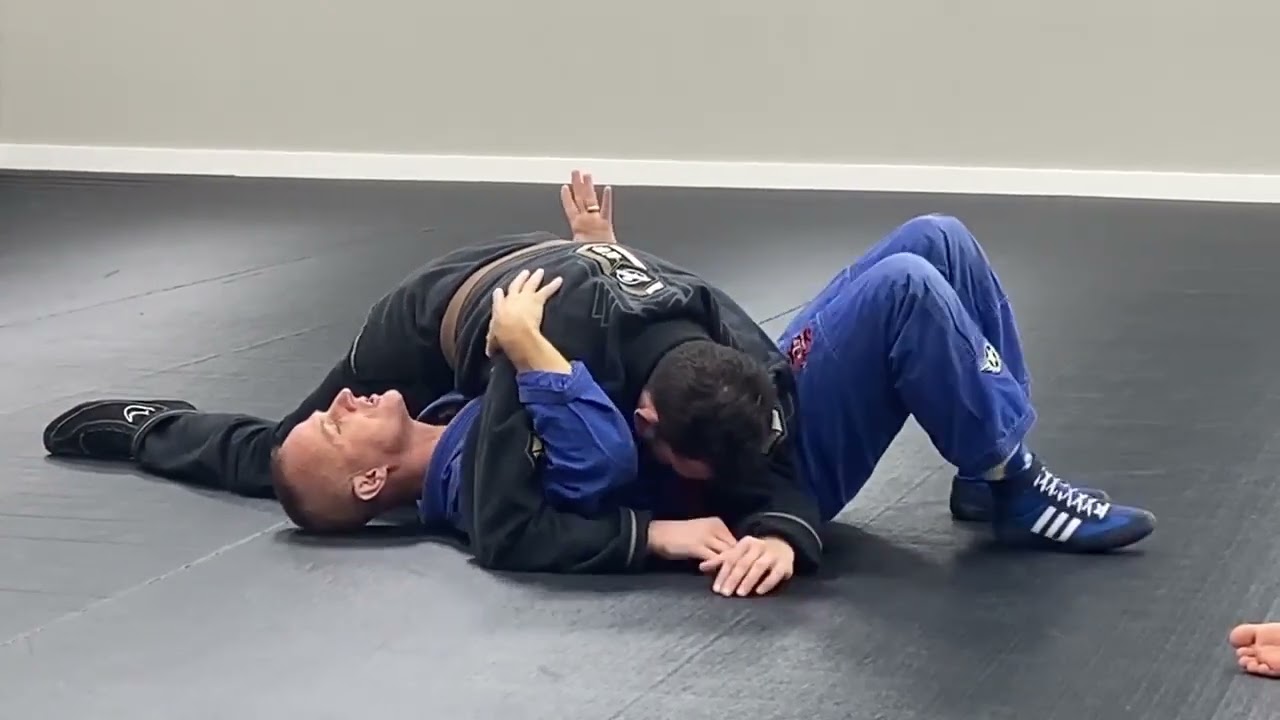 Side Control Escape in Jiu-Jitsu...Bridge and Roll - YouTube