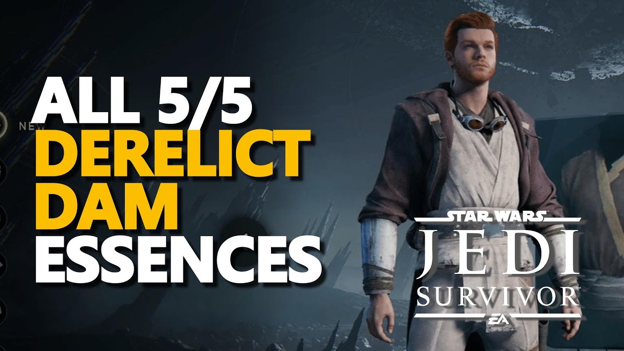 All Derelict Dam Essences Star Wars Jedi Survivor - YouTube