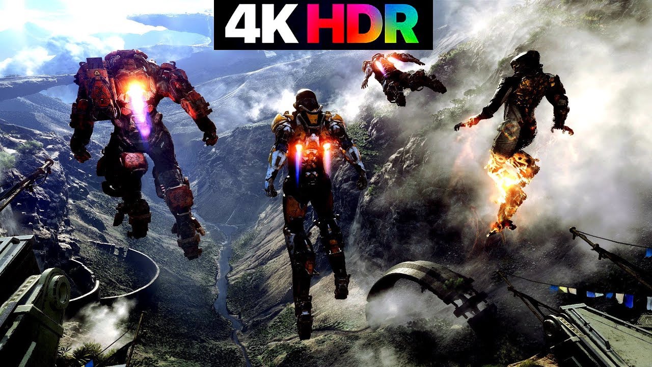 Anthem Gameplay 4K - HDR MAX GRAPHICS PC - YouTube