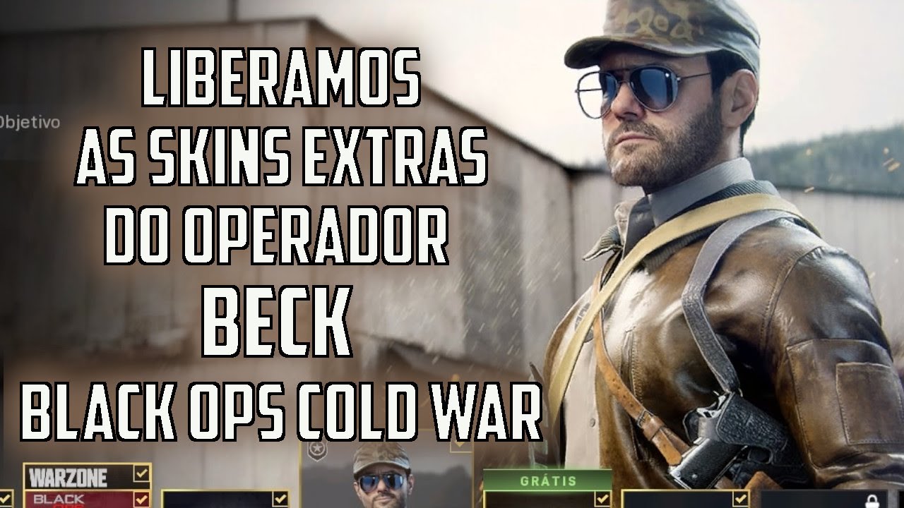 Como liberar as Skins Extras do Operador Beck - Warzone - Black Ops ...