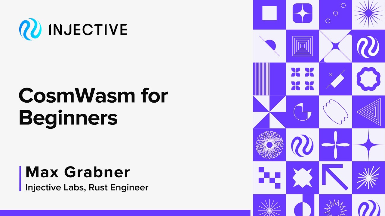 Injective Workshop Cosmwasm For Beginners Youtube