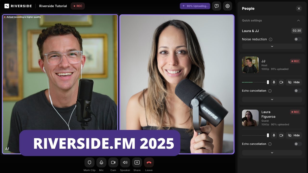 Riverside Tutorial for Beginners 2025 - YouTube