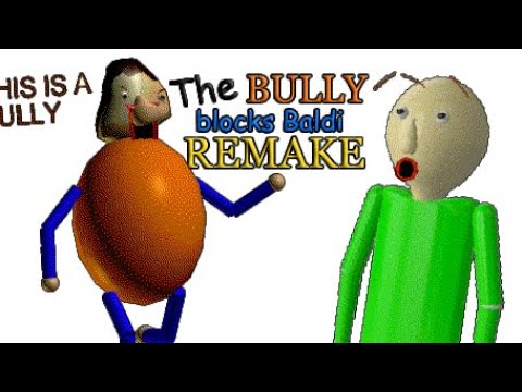 The Bully blocks Baldi remake | Animation - YouTube
