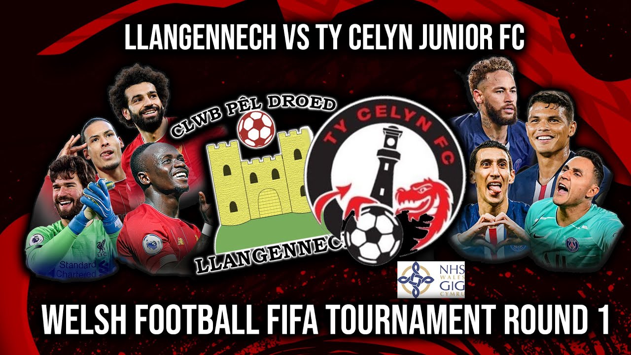 Llangennech vs Ty Celyn Junior FC | Welsh Football FIFA Tournament ...