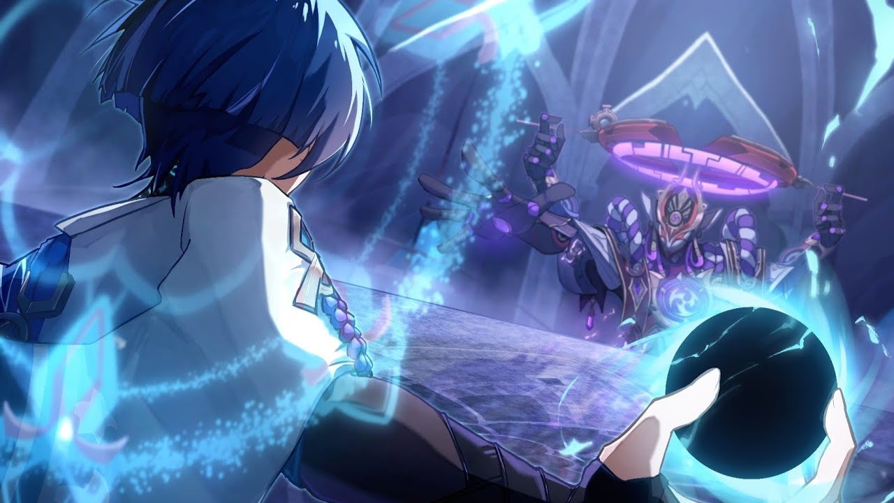 Wanderer C4 burst 1.2 Milion damage Scaramouche Boss showcase [ Genshin ...