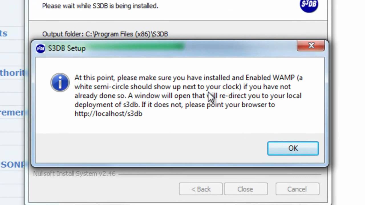 5 minute installation of S3DB web service under Windows 7 - YouTube