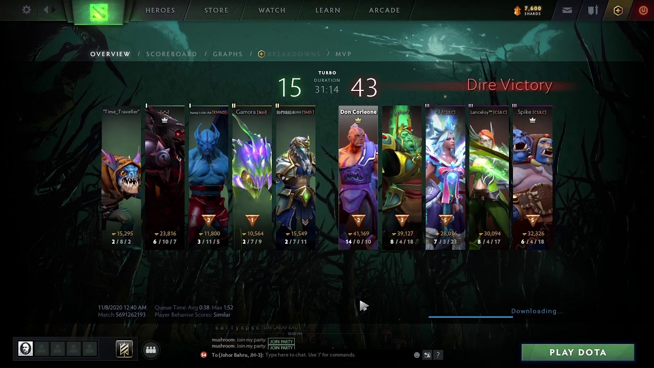 Ninja AM Dota 2 Turbo Mode - YouTube