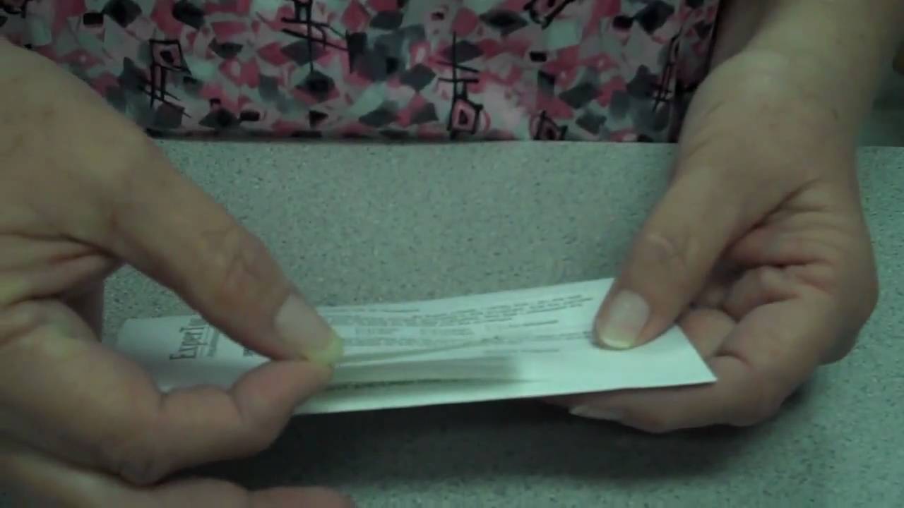 ExperTox How To Seal A Hair/Nail Specimen Envelope - YouTube