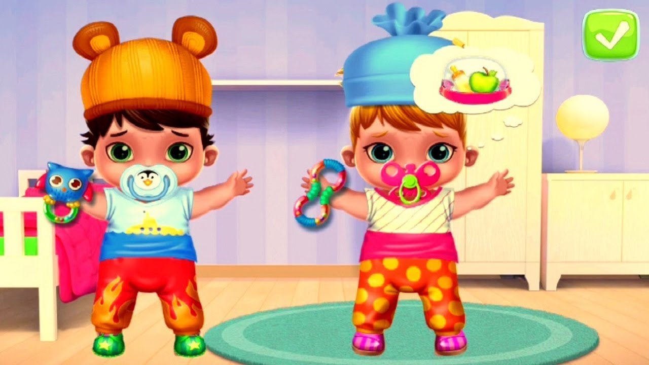 Baby twins terrible two|Baby twins play outside|Android gameplay 4 ...