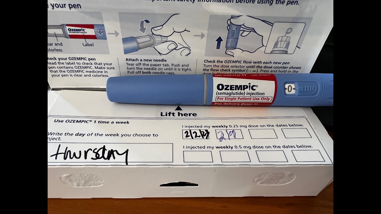 Ozempic Injection: How to use and first full week review - YouTube