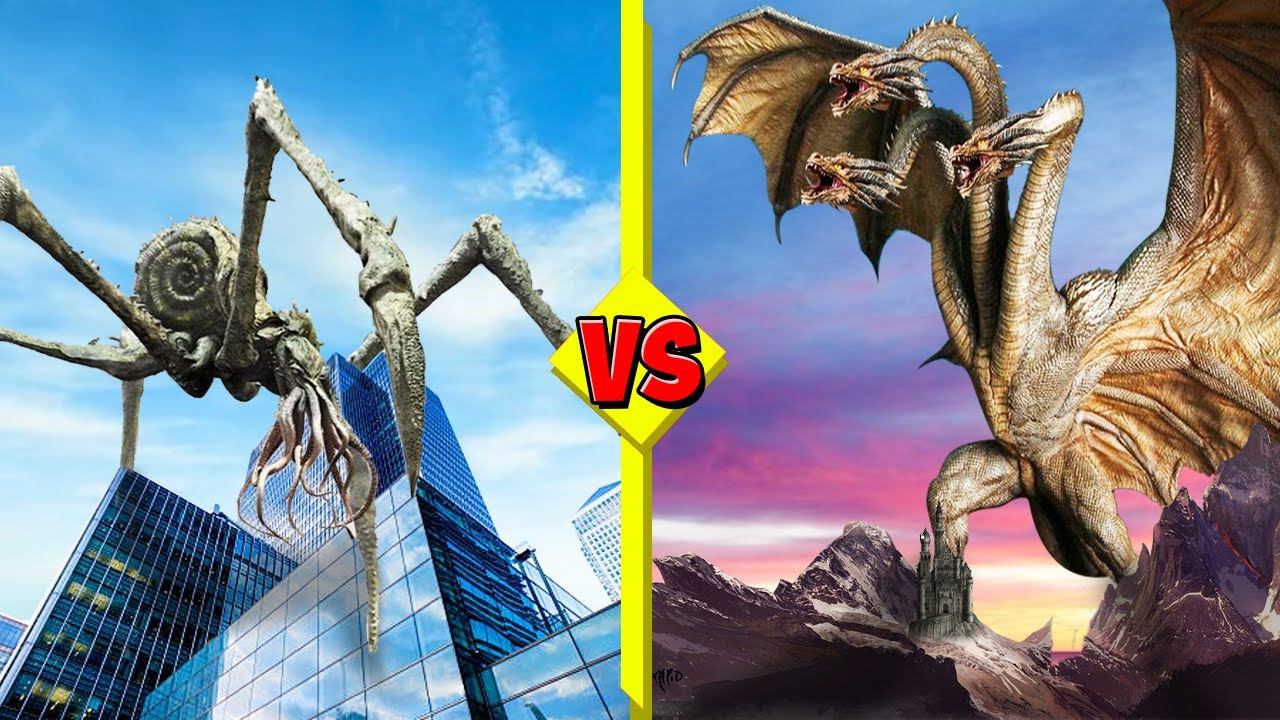 Titanus Scylla vs King Ghidorah | SPORE - YouTube