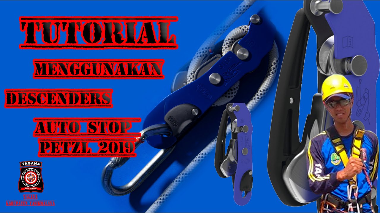 Tutorial instalasi Descenders Autostop Petzl New 2019 - YouTube