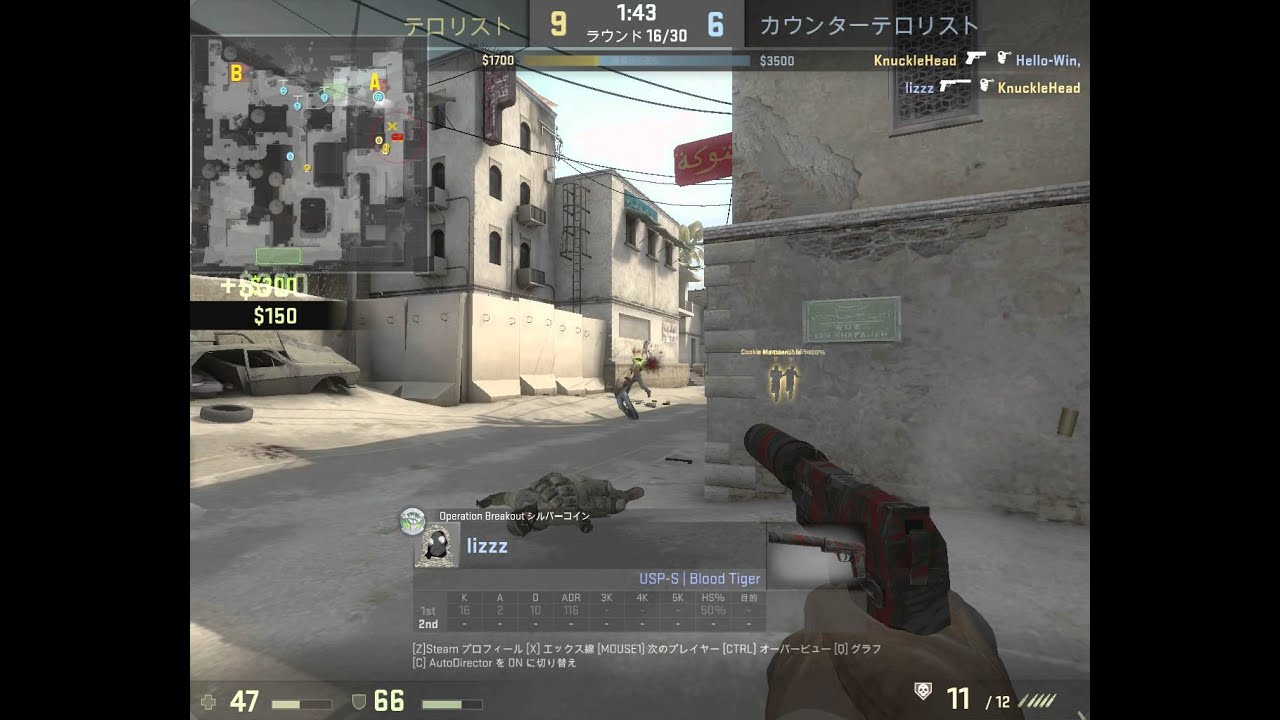 【CSGO】USP_4kill - YouTube
