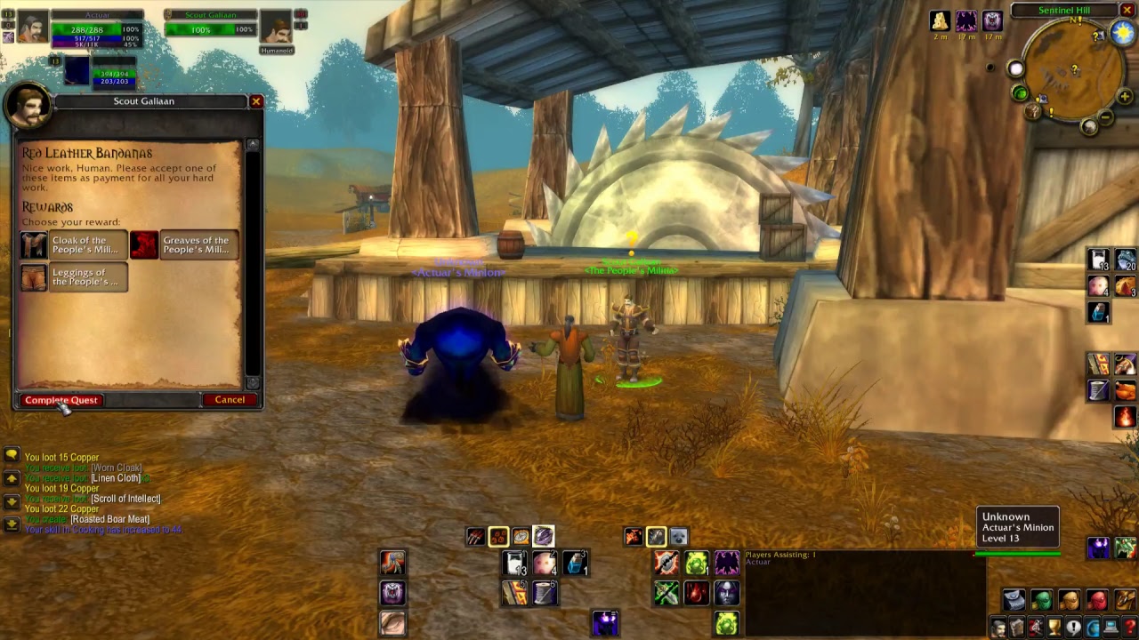 Vanilla WoW leveling | Nighthaven | stop in and say hi - YouTube