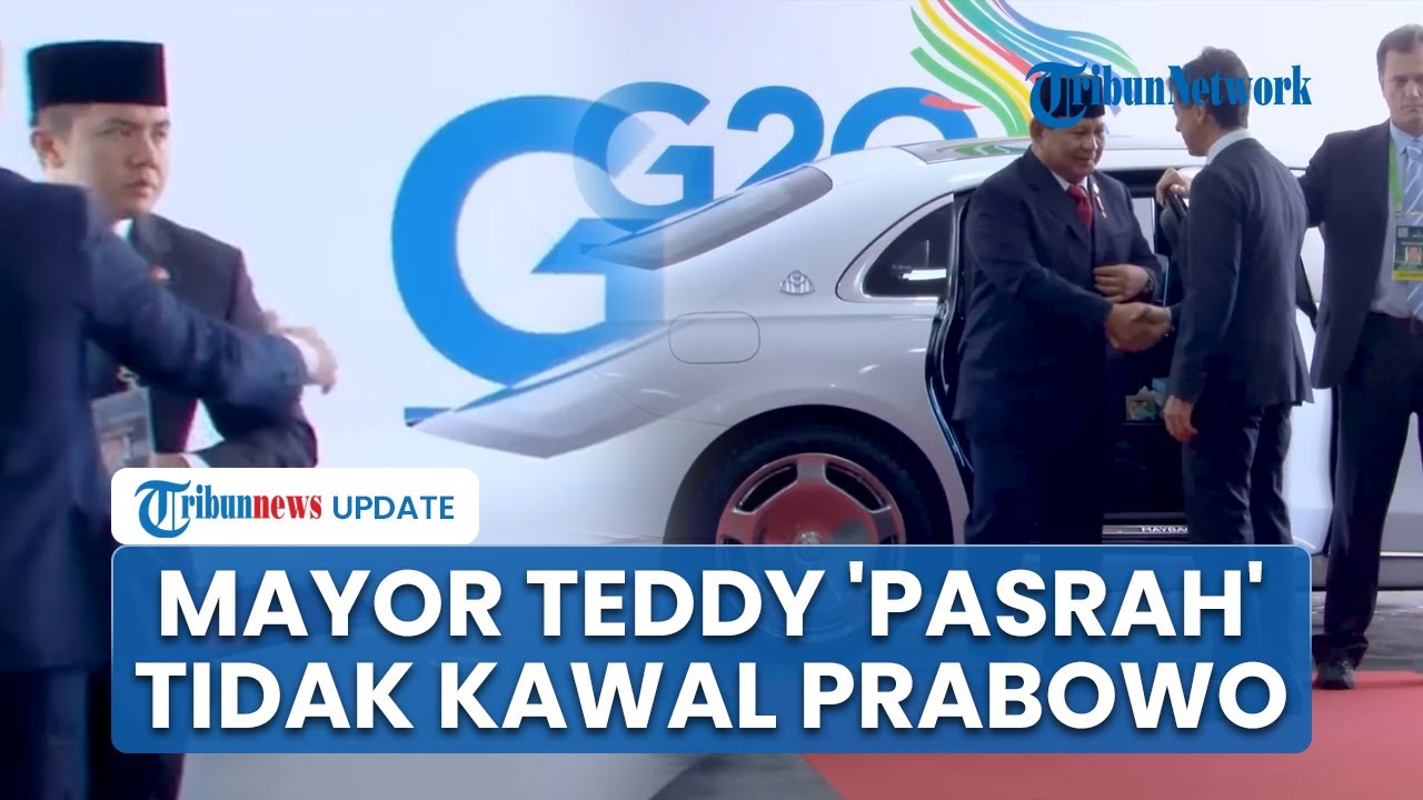 Ekspresi Mayor Teddy Dihalangi Petugas Keamanan Brasil, hendak Kawal ...