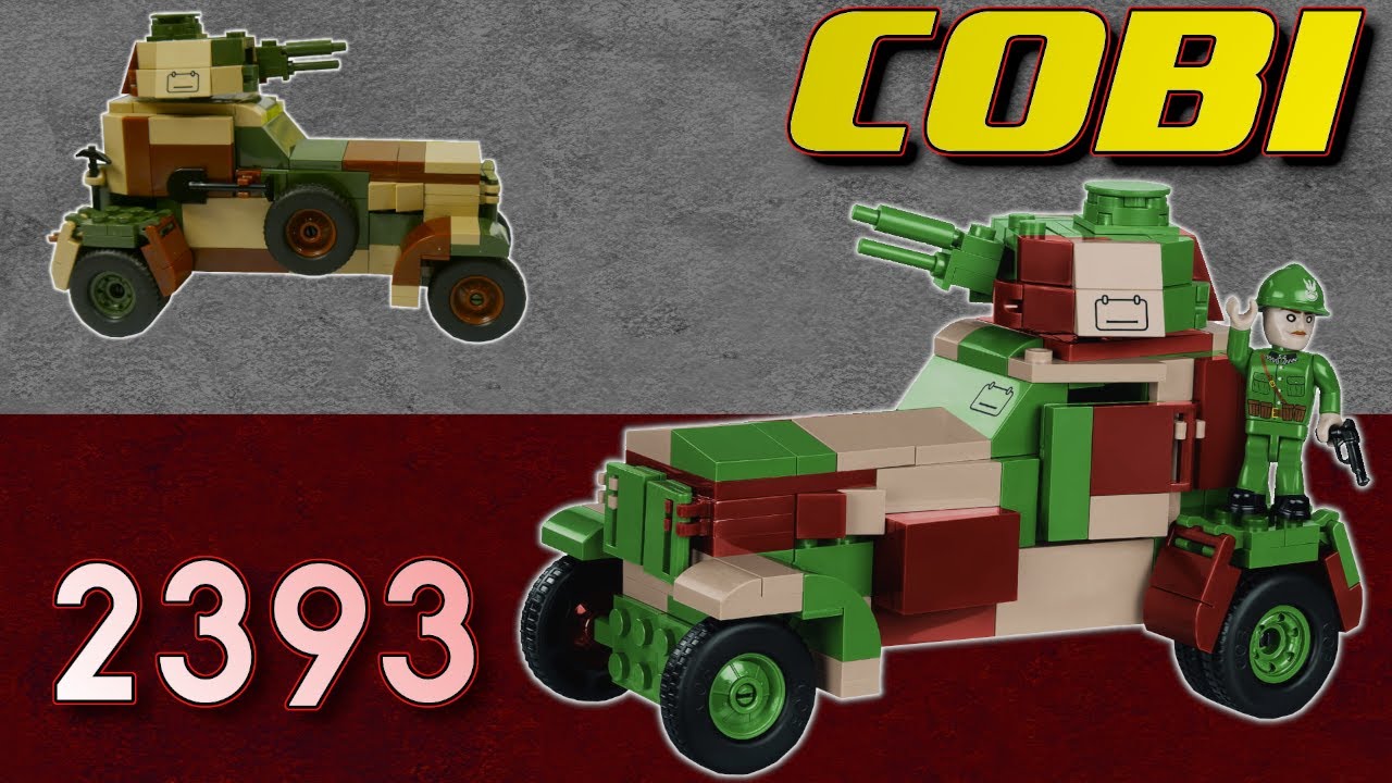 COBI 2393 | Armored Car WZ.34 | Samochód pancerny wz. 34 | (꒪ཀ꒪) Review ...