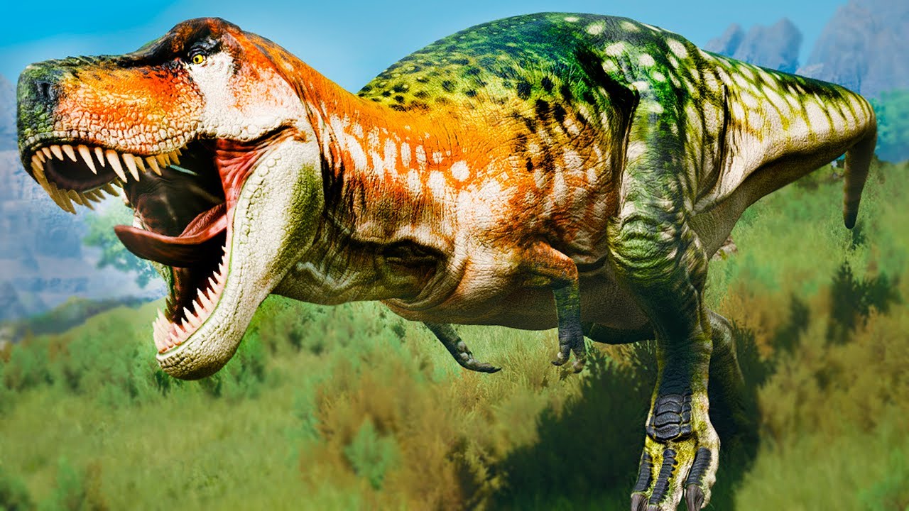 ELES DEVORARAM MEU IRMÃO! Vida de T-REX - Path of Titans - YouTube