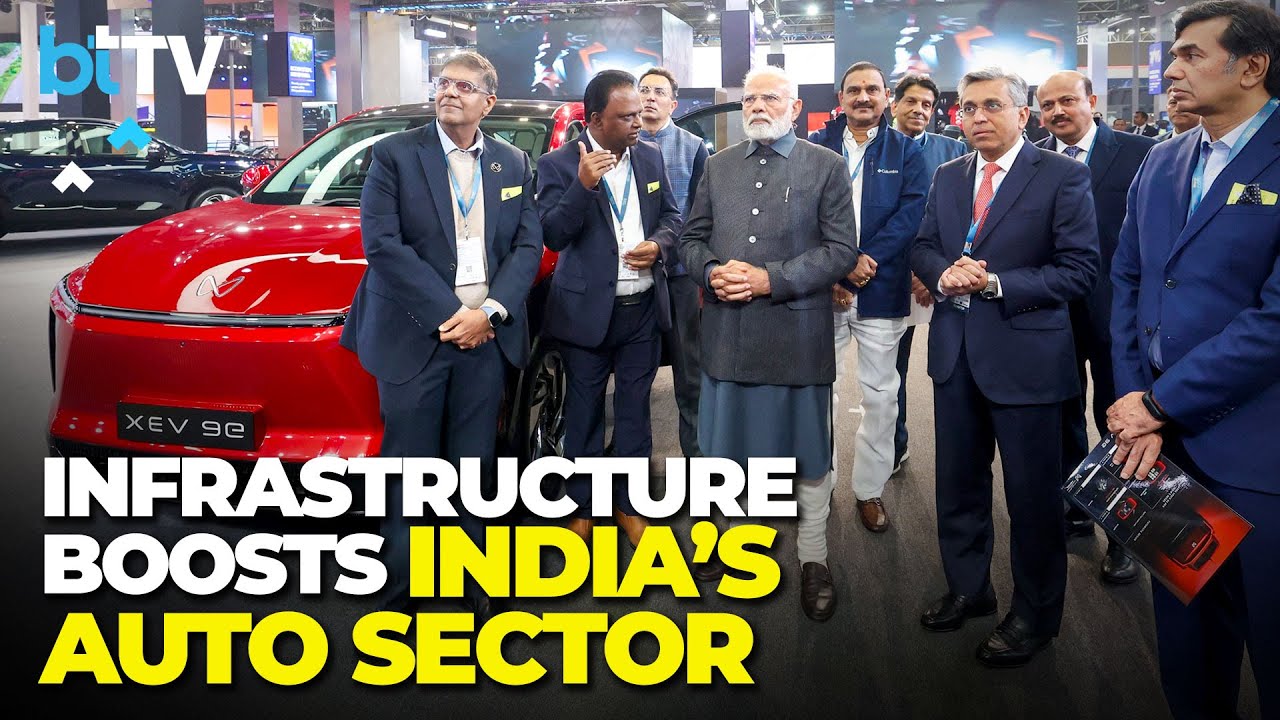 PM Narendra Modi: Infrastructure Growth Fuels Auto Sector At Bharat ...