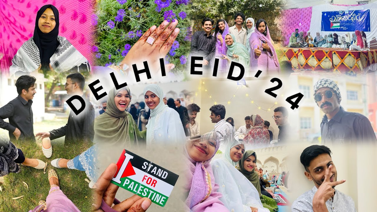 My first Delhi Eid • Smriti • Halqa - YouTube