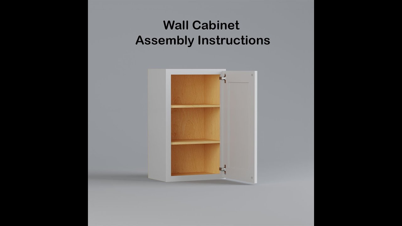 Conestoga Cabinets Assembly Instructions | Cabinets Matttroy